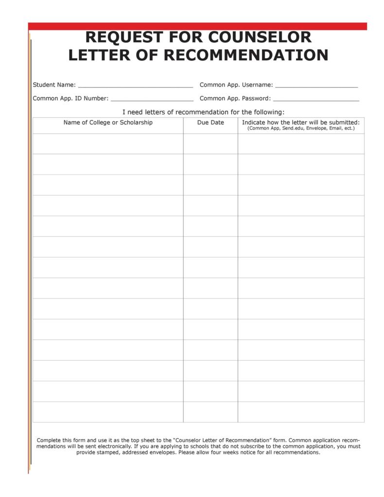 43 FREE Letter of Recommendation Templates & Samples