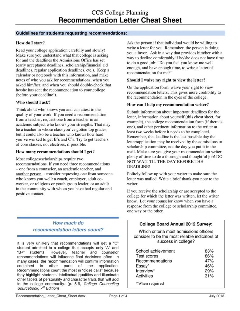 43 FREE Letter of Recommendation Templates & Samples