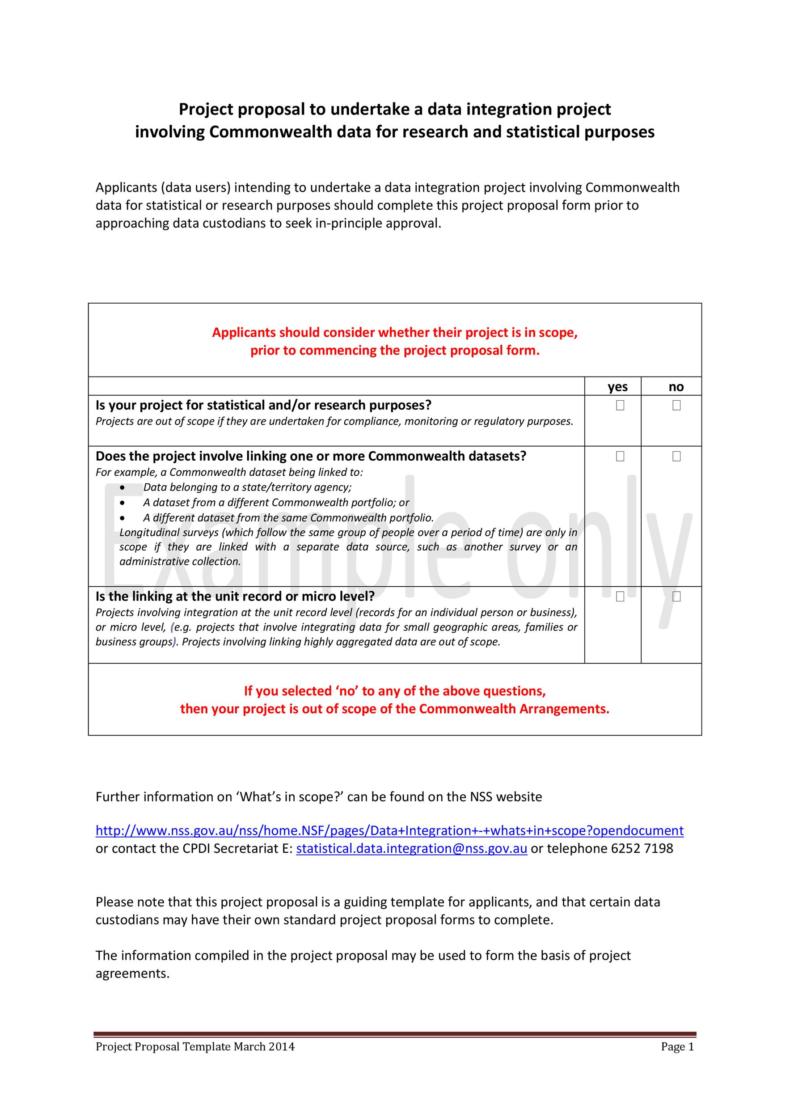 43 Professional Project Proposal Templates ᐅ TemplateLab