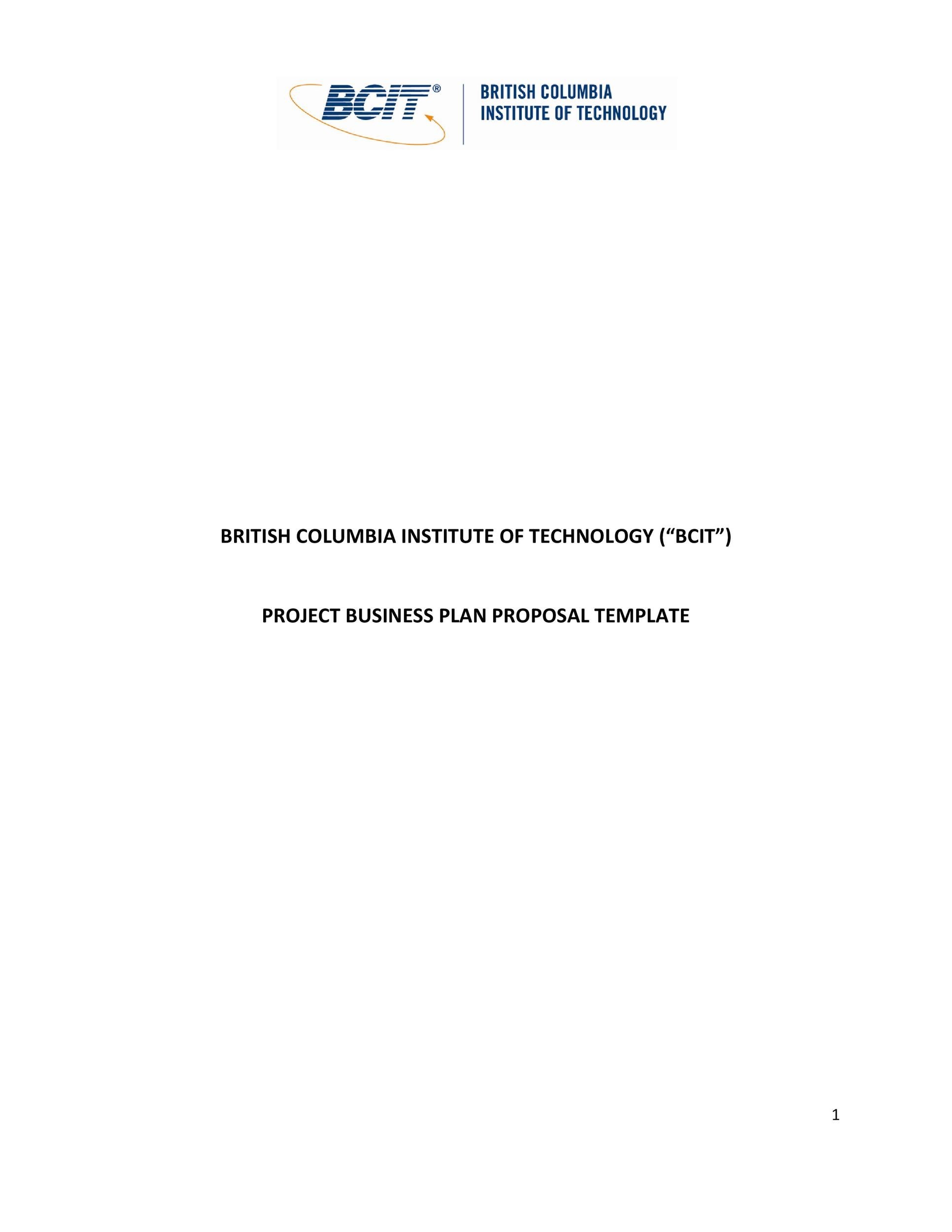 43 Professional Project Proposal Templates ᐅ TemplateLab