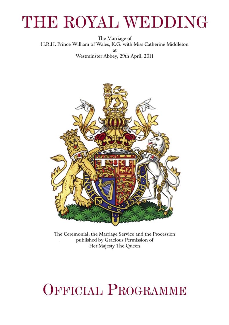 41 Printable Wedding Program Examples & Templates