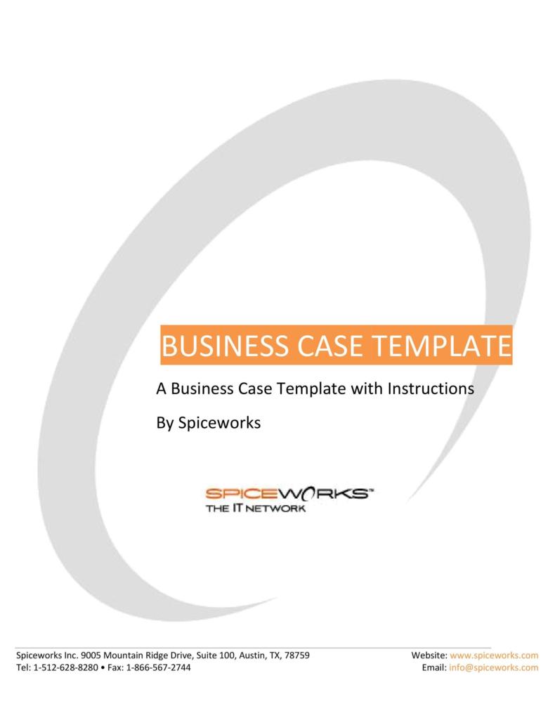 30+ Simple Business Case Templates & Examples ᐅ TemplateLab