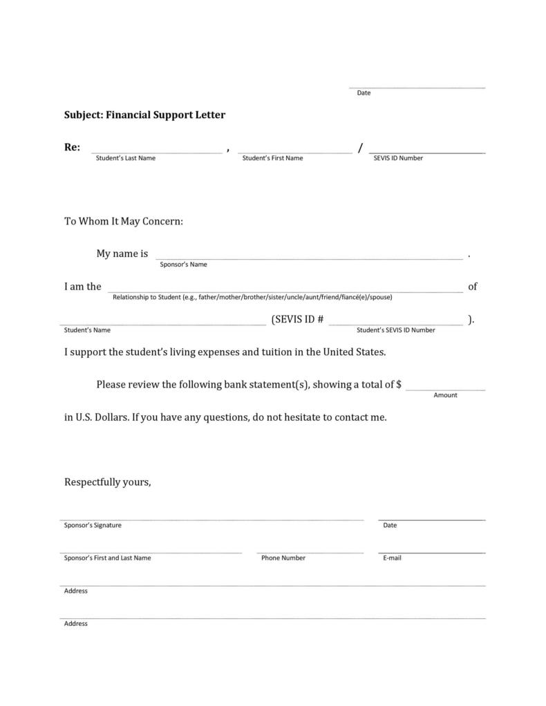 40+ Proven Letter of Support Templates [Financial, for Grant...]