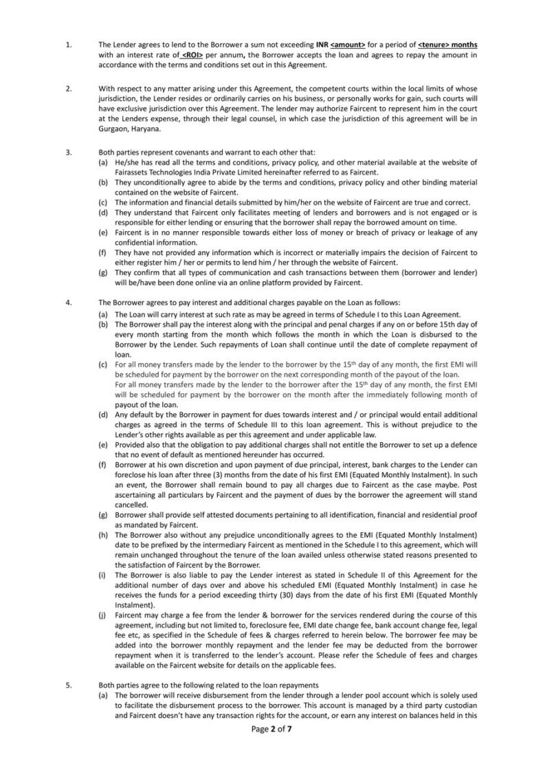40+ Simple Loan Agreement Templates [FREE] ᐅ TemplateLab