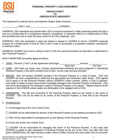 40+ Simple Loan Agreement Templates [FREE] ᐅ TemplateLab