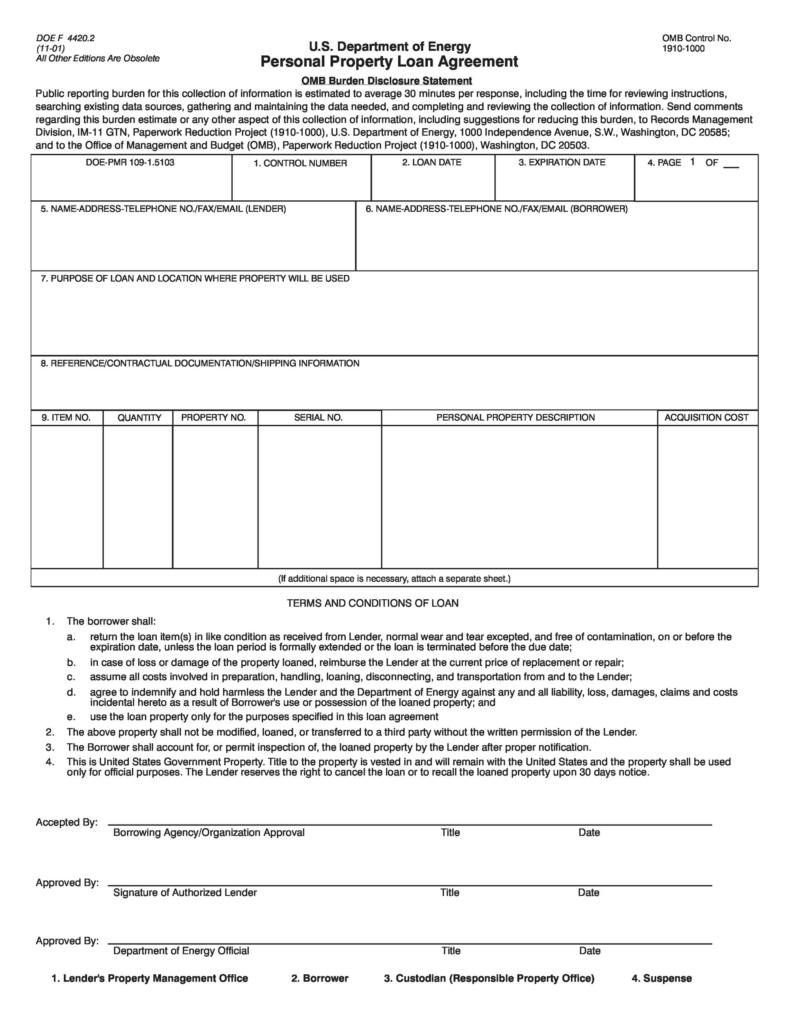 40+ Simple Loan Agreement Templates [FREE] ᐅ TemplateLab