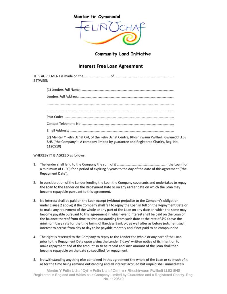 40+ Simple Loan Agreement Templates [FREE] ᐅ TemplateLab