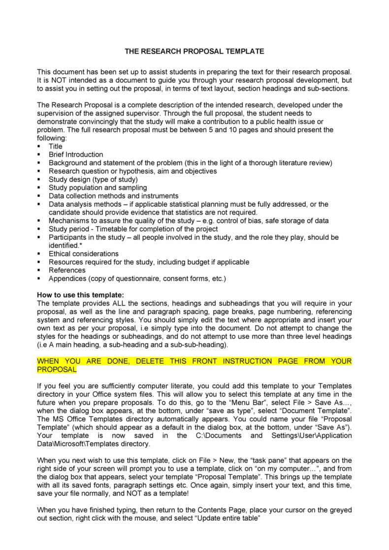 Choose from 40 Research Proposal Templates & Examples. 100% Free