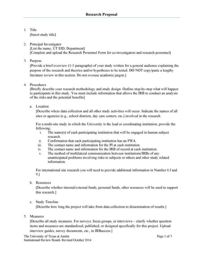 Choose From 40 Research Proposal Templates & Examples. 100% Free