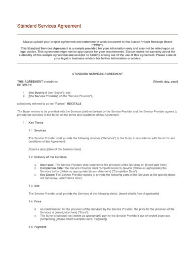 50+ Professional Service Agreement Templates & Contracts