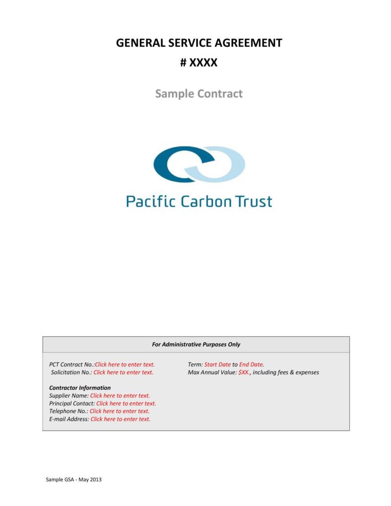 50 Professional Service Agreement Templates Contracts