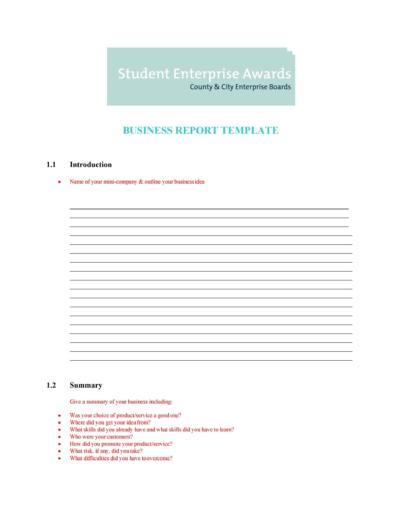 30+ Business Report Templates & Format Examples ᐅ TemplateLab