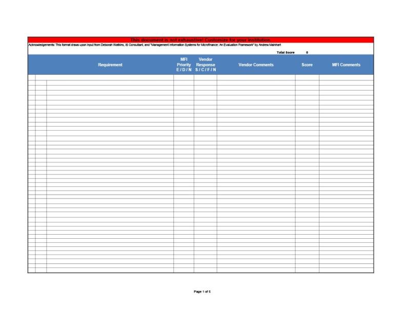 40+ Simple Business Requirements Document Templates ᐅ TemplateLab