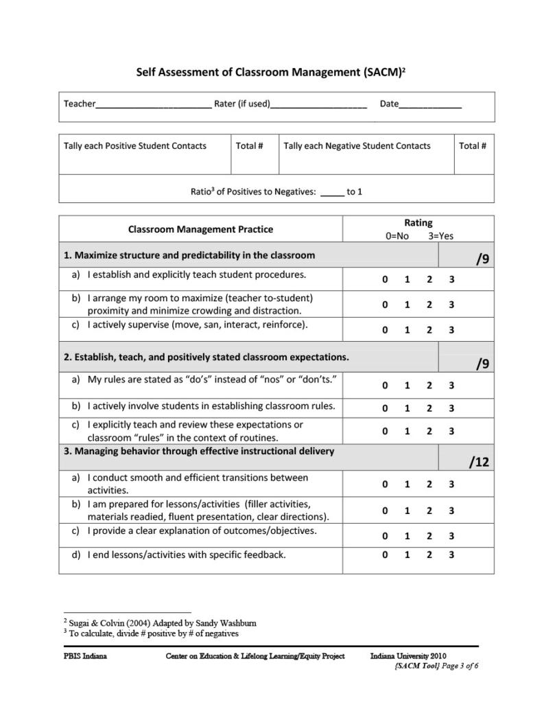 Classroom Management Plan - 38 Templates & Examples ᐅ TemplateLab