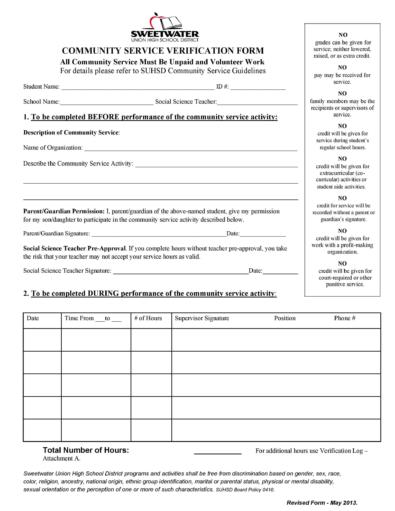 40+ Free Community Service Letter Templates [& Examples]