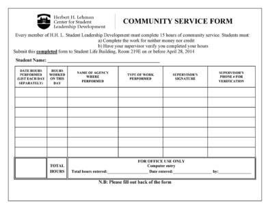 40+ Free Community Service Letter Templates [& Examples]