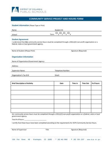 40+ Free Community Service Letter Templates [& Examples]