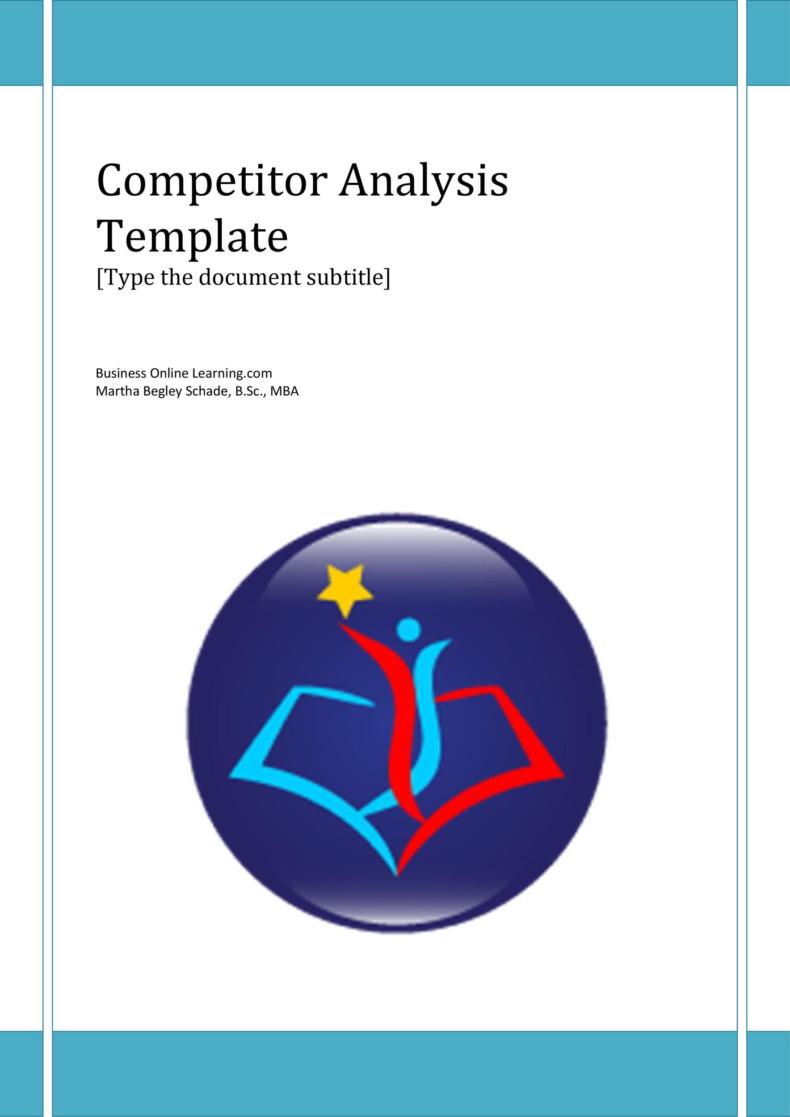 Competitive Analysis Templates - 40 Great Examples [Excel, Word, PDF, PPT]
