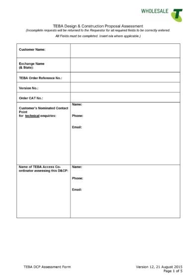 31 Construction Proposal Template & Construction Bid Forms
