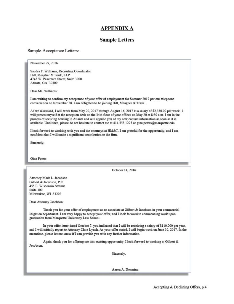 40 Professional Job Offer Acceptance Letter & Email Templates ᐅ TemplateLab