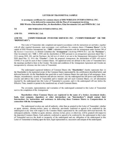 Letter of Transmittal - 40+ Great Examples & Templates ᐅ TemplateLab