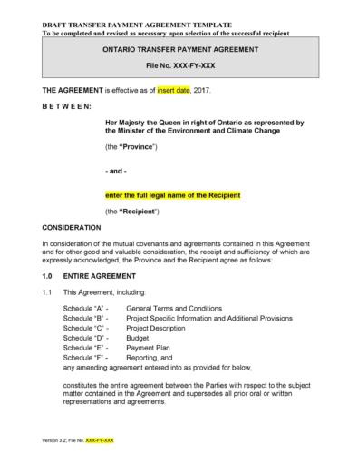 Payment Agreement - 41 Templates & Contracts ᐅ TemplateLab