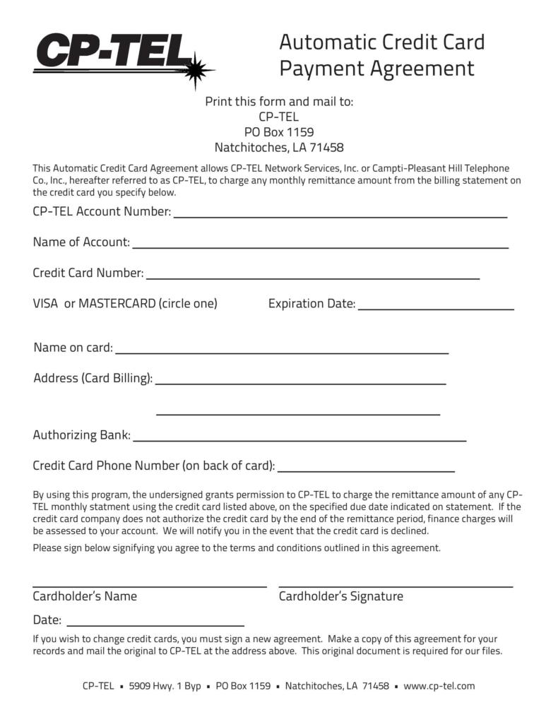 Payment Agreement - 41 Templates & Contracts ᐅ TemplateLab