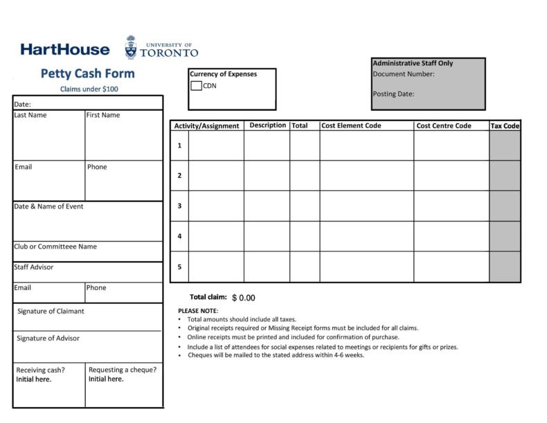 40 Petty Cash Log Templates & Forms [Excel, PDF, Word] ᐅ TemplateLab