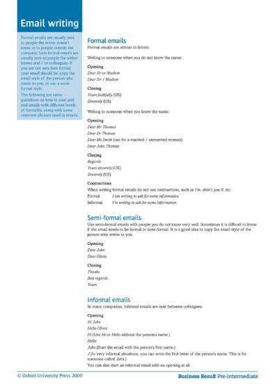 30+ Professional Email Examples & Format Templates ᐅ TemplateLab