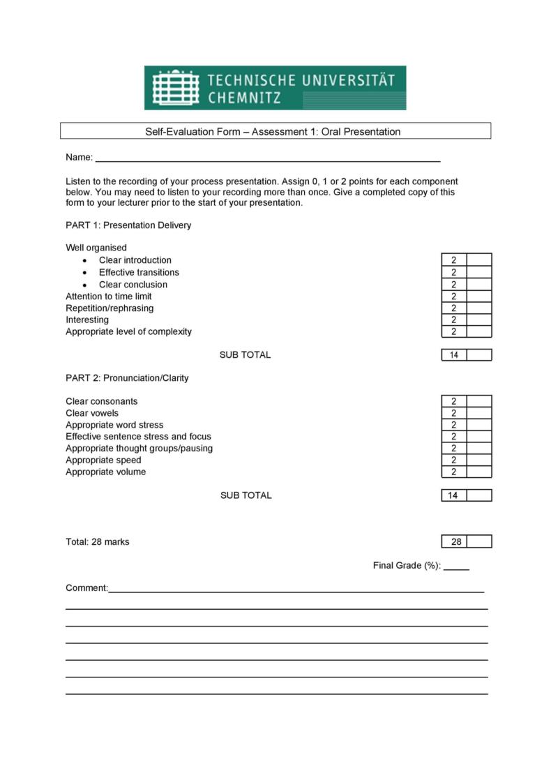 50+ Self Evaluation Examples, Forms & Questions ᐅ TemplateLab