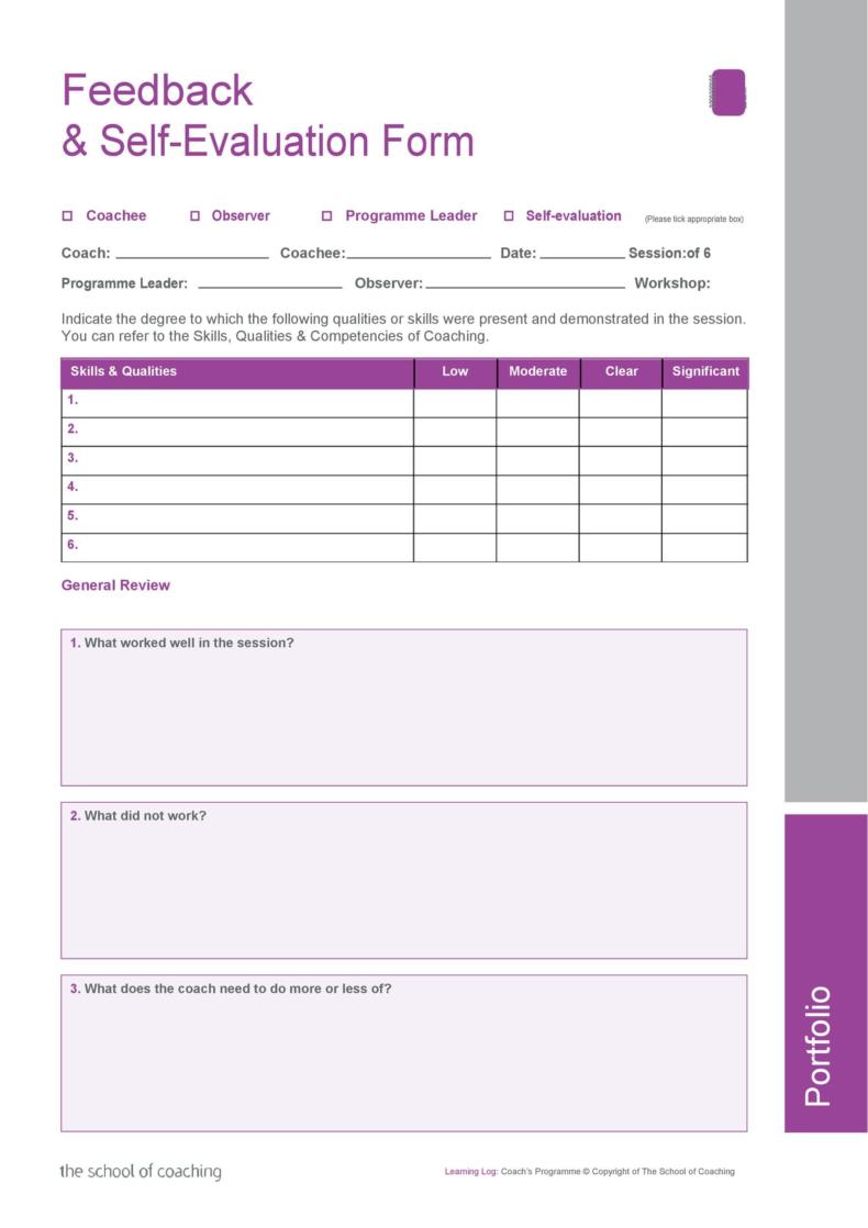50+ Self Evaluation Examples, Forms & Questions ᐅ TemplateLab