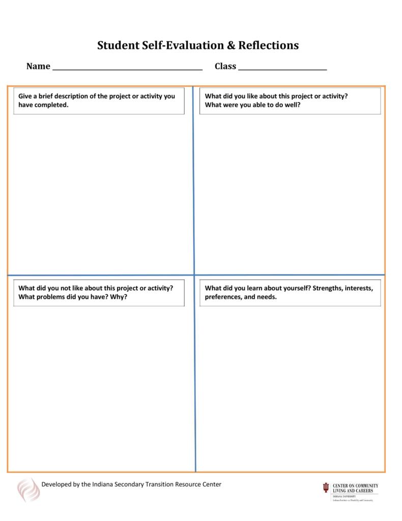 50+ Self Evaluation Examples, Forms & Questions ᐅ TemplateLab