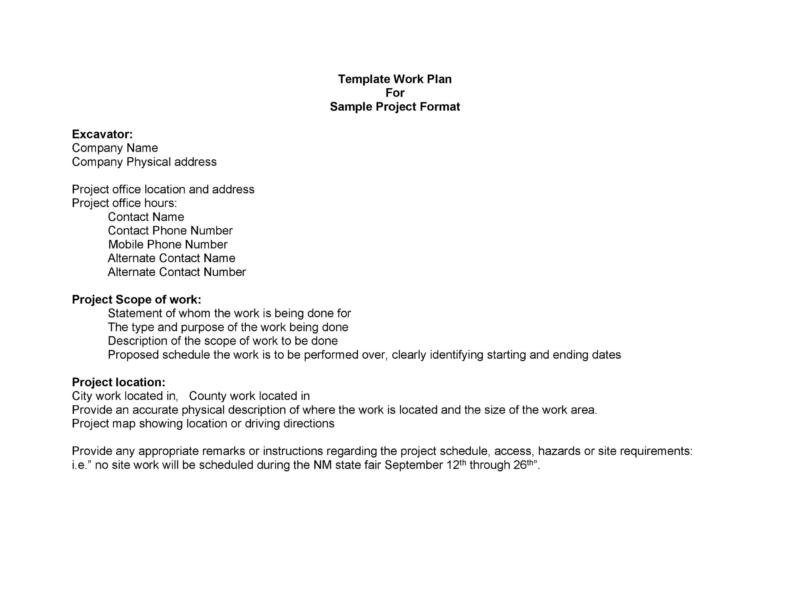 Plan de trabajo: 40 excelentes plantillas y muestras (Excel / Word ...