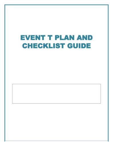50 Professional Event Planning Checklist Templates ᐅ TemplateLab