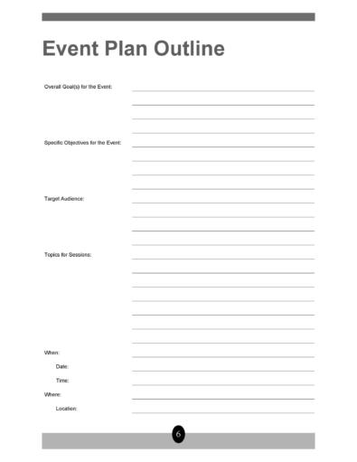 50 Professional Event Planning Checklist Templates ᐅ TemplateLab