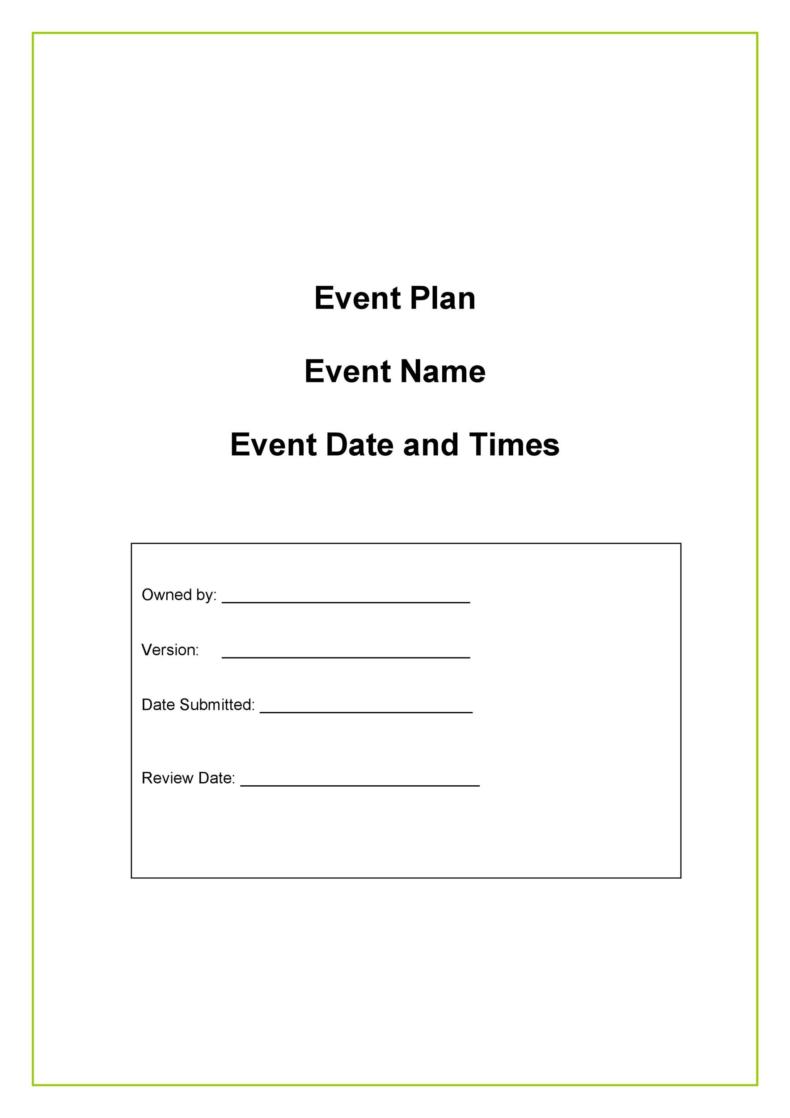 50 Professional Event Planning Checklist Templates ᐅ TemplateLab