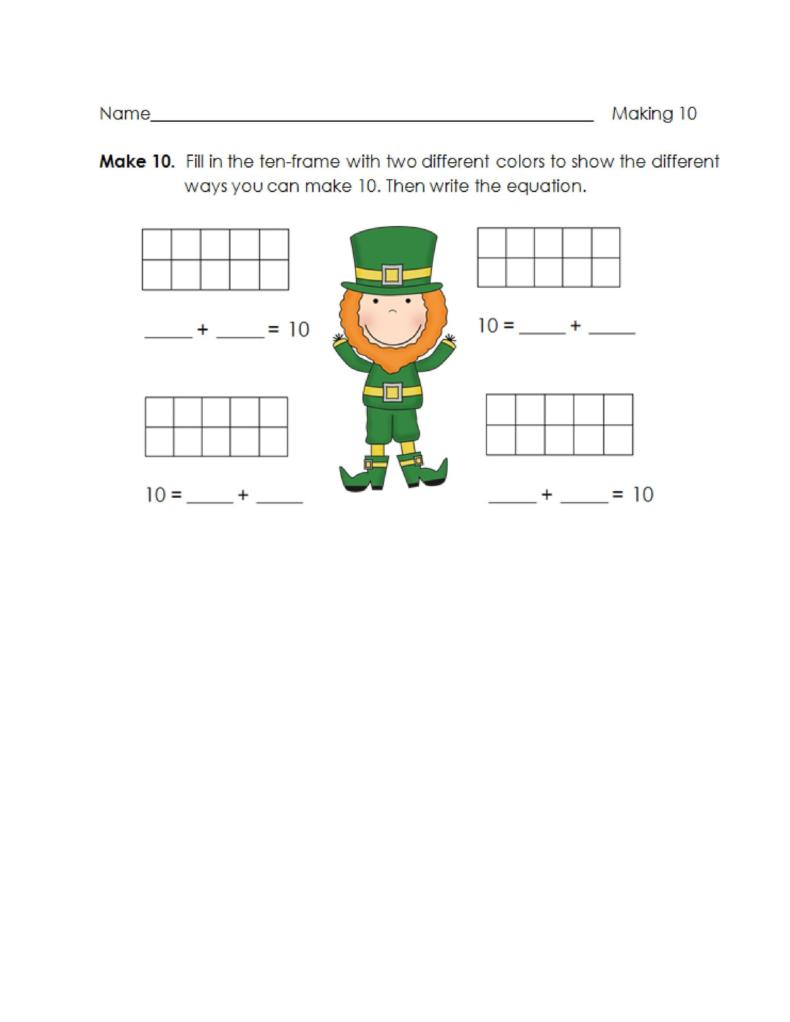 36 Printable Ten Frame Templates (Free) ᐅ TemplateLab