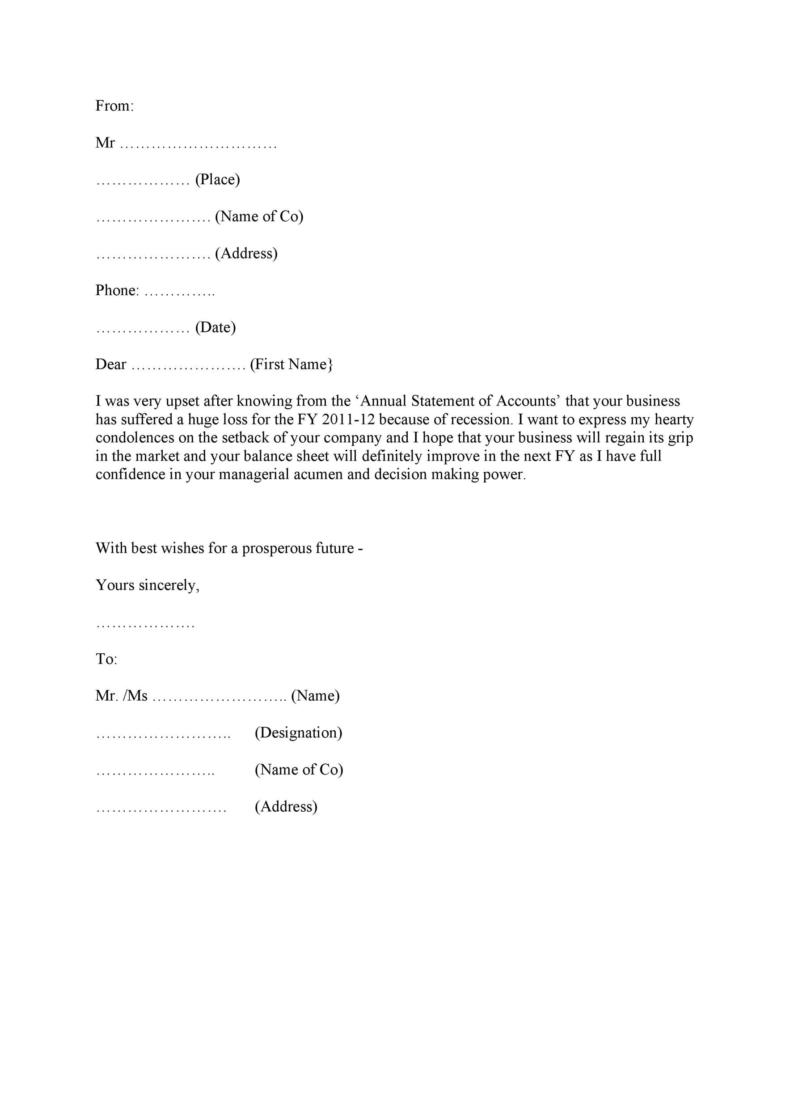 41 Condolence & Sympathy Letter Samples ᐅ TemplateLab