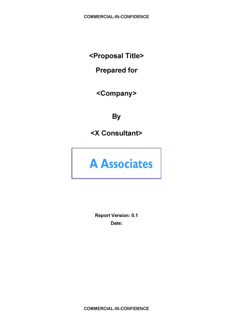 39 BEST Consulting Proposal Templates [FREE] ᐅ TemplateLab