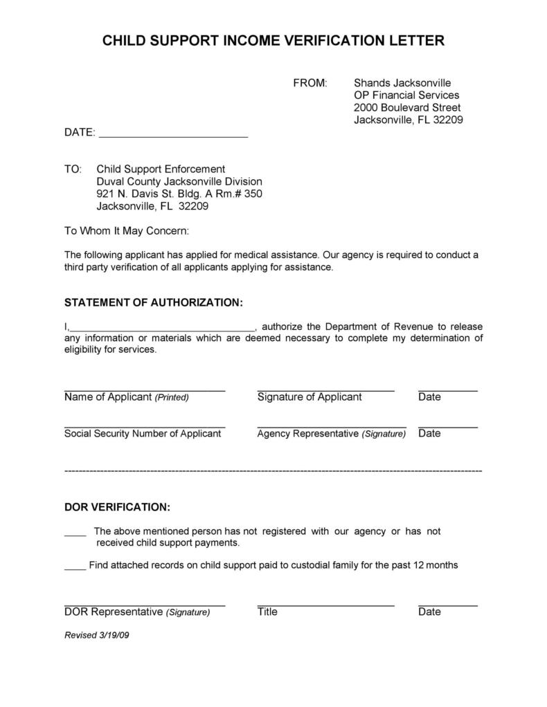 40+ Income Verification Letter Samples (& Proof of Income Letters)