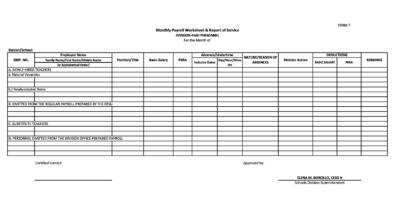 40+ Free Payroll Templates & Calculators ᐅ TemplateLab