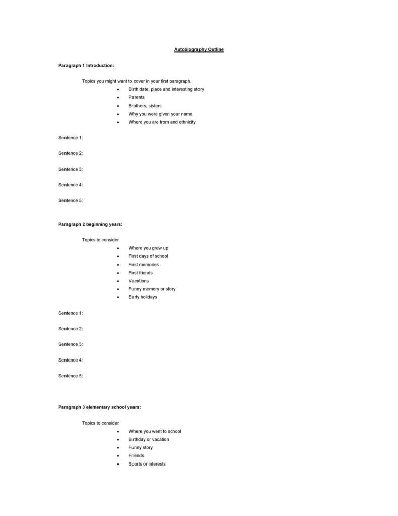 40 Autobiography Examples ( + Autobiographical Essay Templates)