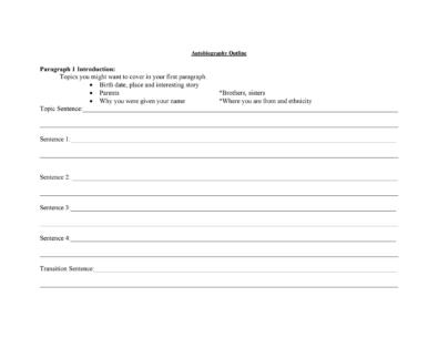 40 Autobiography Examples ( + Autobiographical Essay Templates)