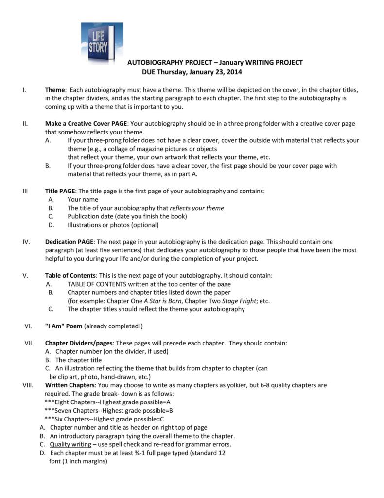 40 Autobiography Examples ( + Autobiographical Essay Templates)