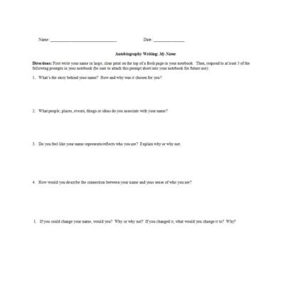 40 Autobiography Examples ( + Autobiographical Essay Templates)