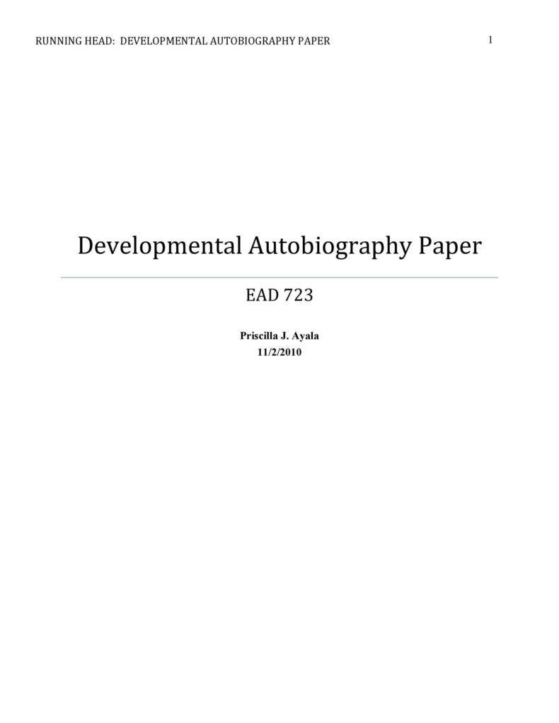 40 Autobiography Examples ( + Autobiographical Essay Templates)