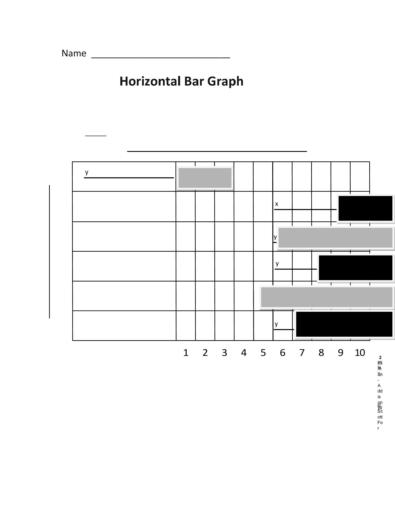 39 Blank Bar Graph Templates [Bar Graph Worksheets]