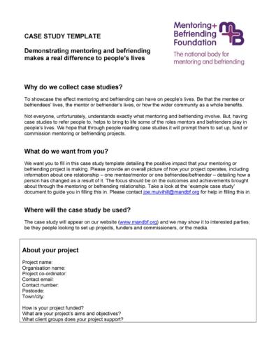 49 Free Case Study Templates ( + Case Study Format Examples + )