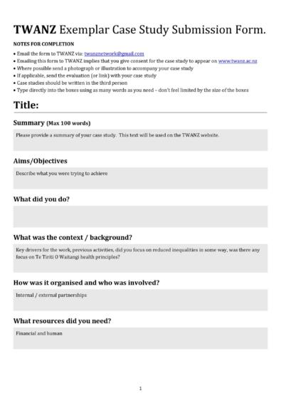 49 Free Case Study Templates ( + Case Study Format Examples + )