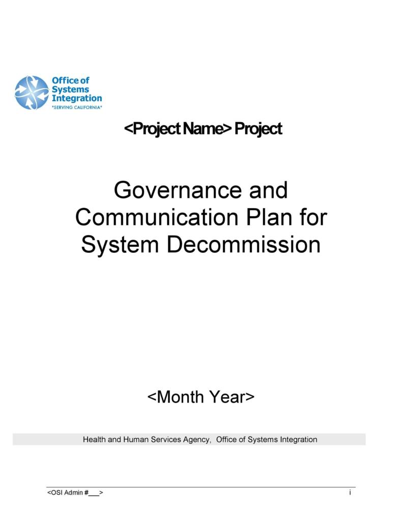 37 Simple Communication Plan Examples (+ Free Templates) ᐅ TemplateLab